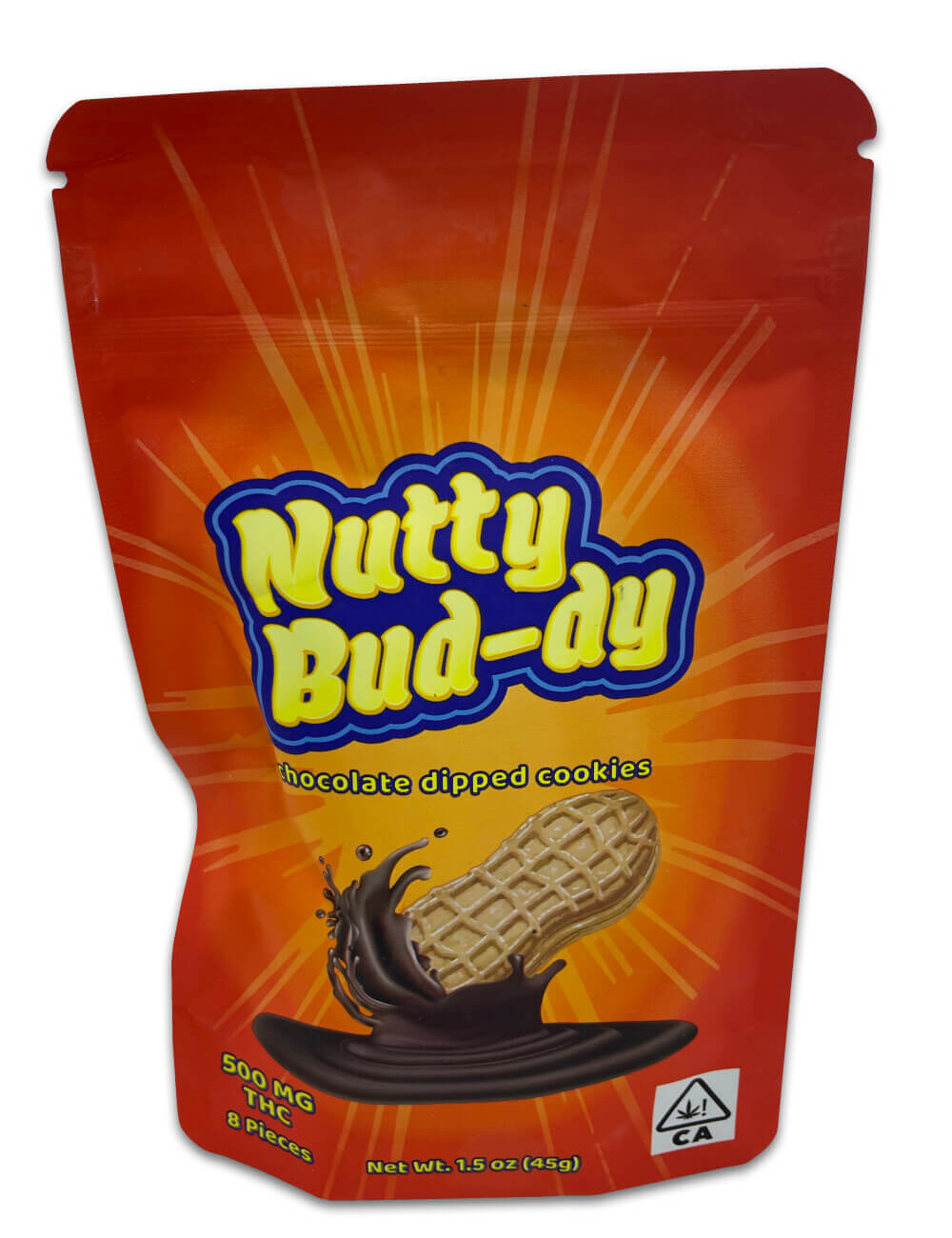 Buy Nutty Buddy Chocolate Cookies 500mg THC Edible